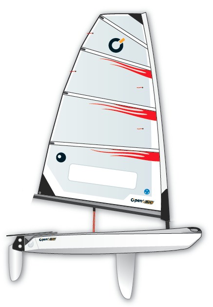 Bic Sail Boat w/ 3.8m2 Rig