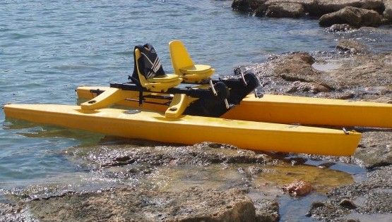 Double Catamaran Pedal Boat