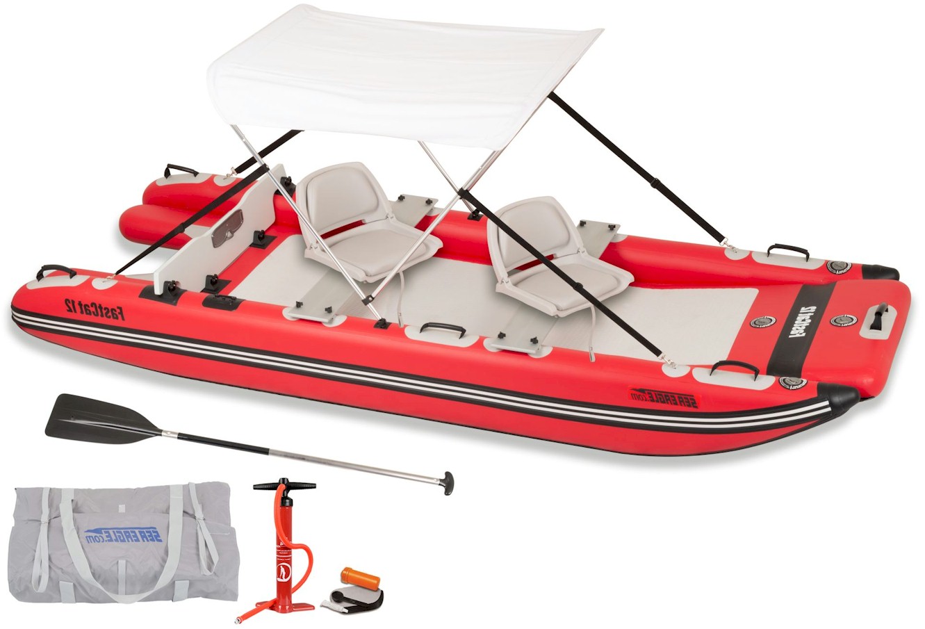 Fastcat Catamaran Swivel Seat Canopy Package