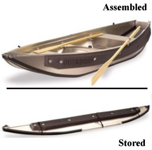 Instaboat Pirogue - Aluminum Folding Portable Boat