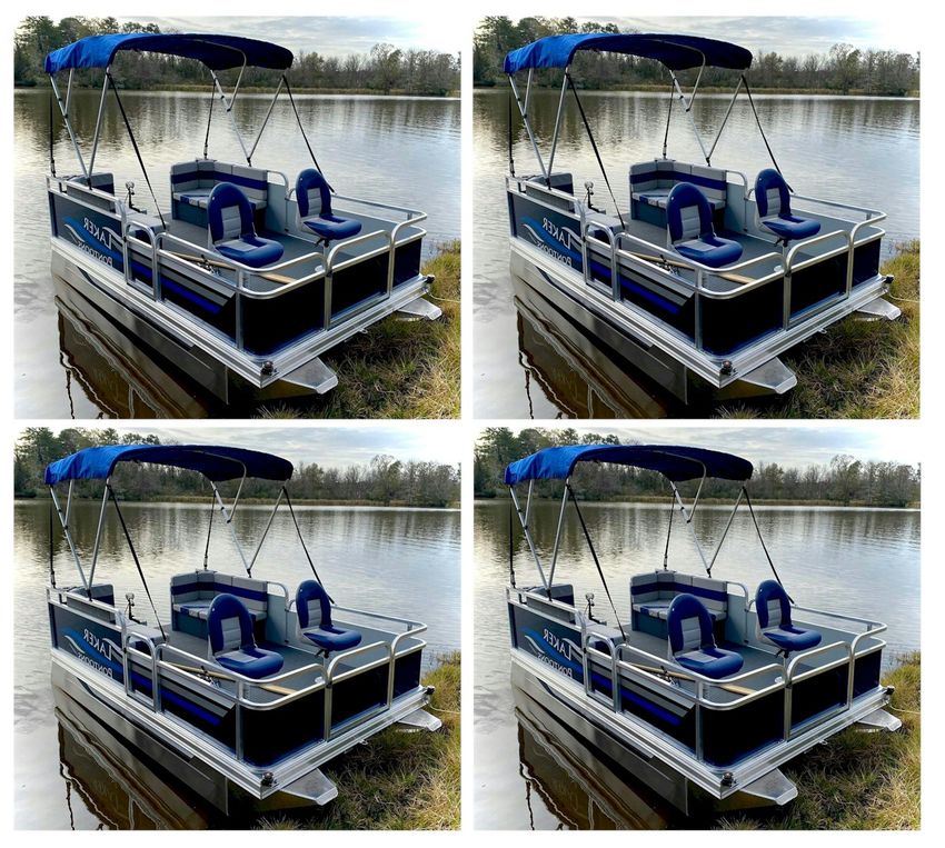 Laker 712 DLX Mini Pontoon 4 Pack