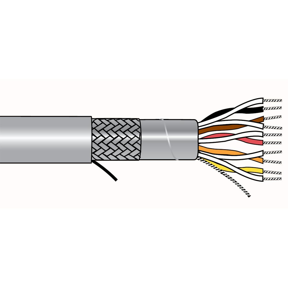 Alpha Wire 5299C SL005 - Cable 5299C Slate 100 Ft
