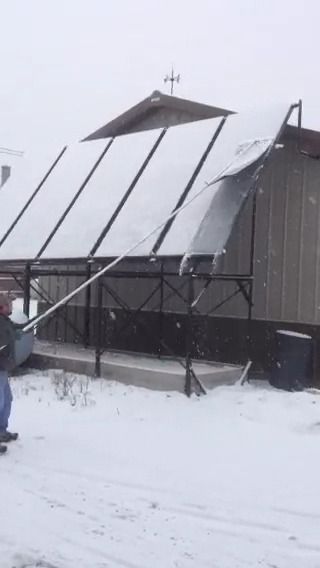 MinnSnowta Apollo Roof Razor Solar Sweeper Premium Snow Razor