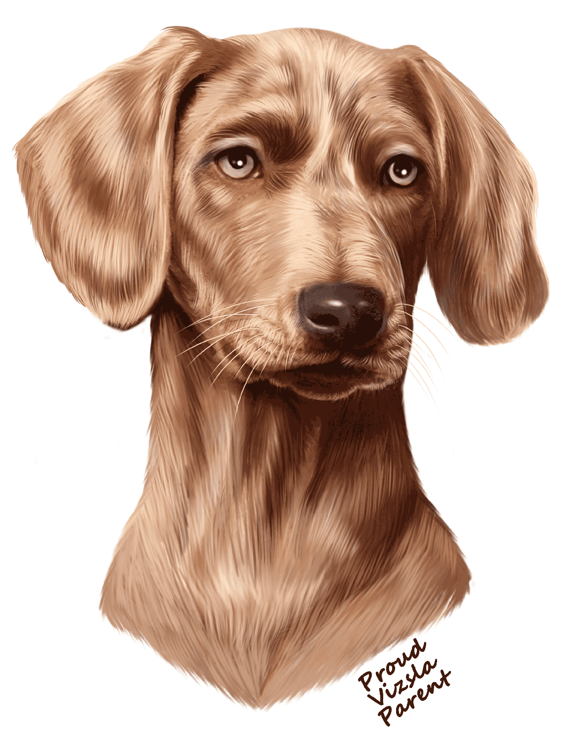 Vizsla Plant Stake from Animalden.com