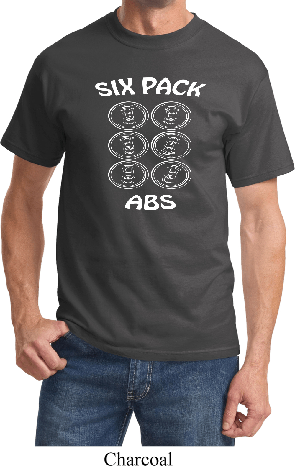 6 Pack Abs Beer Funny Shirt - 6 Pack Abs Beer Mens Funny Shirts