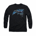 Air Force Shirt Juniors V Neck F35 Lightning II Black T-Shirt - Air ...