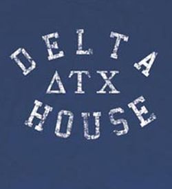 Animal House Shirt Delta House Navy Blue Tee T-Shirt - Animal House Shirts