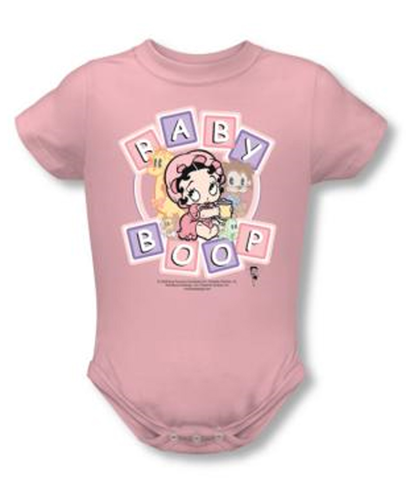 Betty Boop Baby Romper Infant Creeper Baby Boop And Friends Pink ...