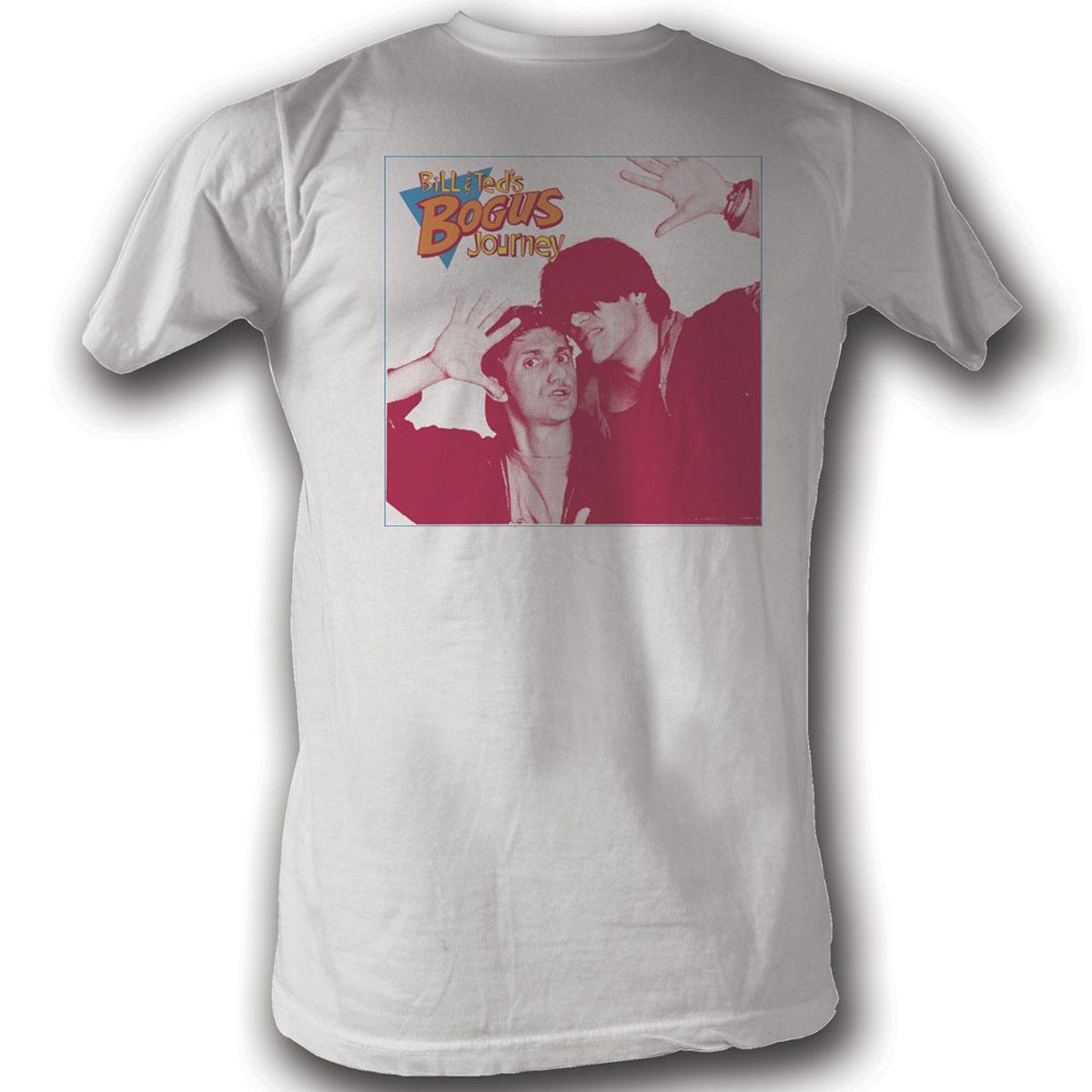 Bill And Ted Shirt 4 Square White Tee T-Shirt - Bill And Ted Shirts