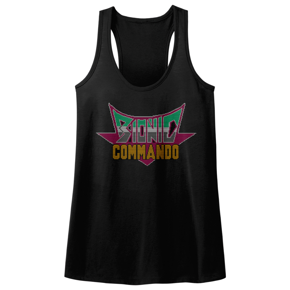Bionic Commando Shirt Juniors Rearmed Black T-Shirt - Bionic Commando ...
