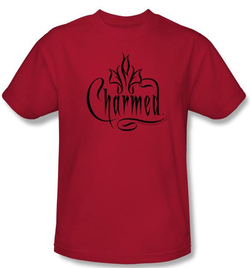 Charmed Kids Shirt Charmed Logo Youth Red T-shirt - Charmed Logo Shirts