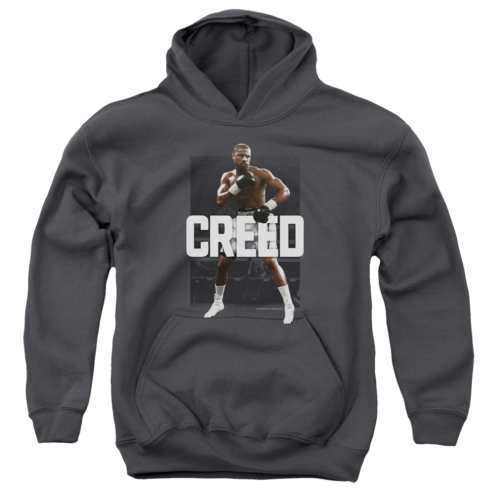 Creed Kids Hoodie Adonis Johnson Final Round Charcoal Youth Hoody ...