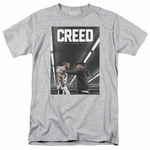 Creed Slim Fit Shirt Movie Poster Athletic Heather T-Shirt - Creed ...