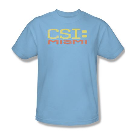 CSI Miami Logo Shirt Adult Tee T-Shirt - CSI Miami Logo Shirts