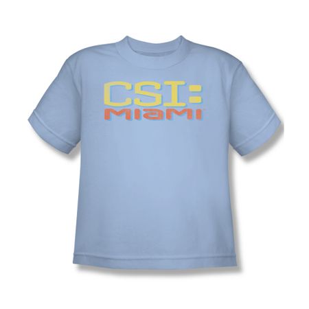 CSI Miami Logo Shirt Kids Shirt Youth Tee T-Shirt - CSI Miami Logo Shirts