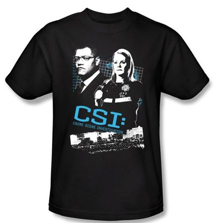 CSI Shirt Investigate This Kids Youth Black Tee - CSI: Crime Scene ...