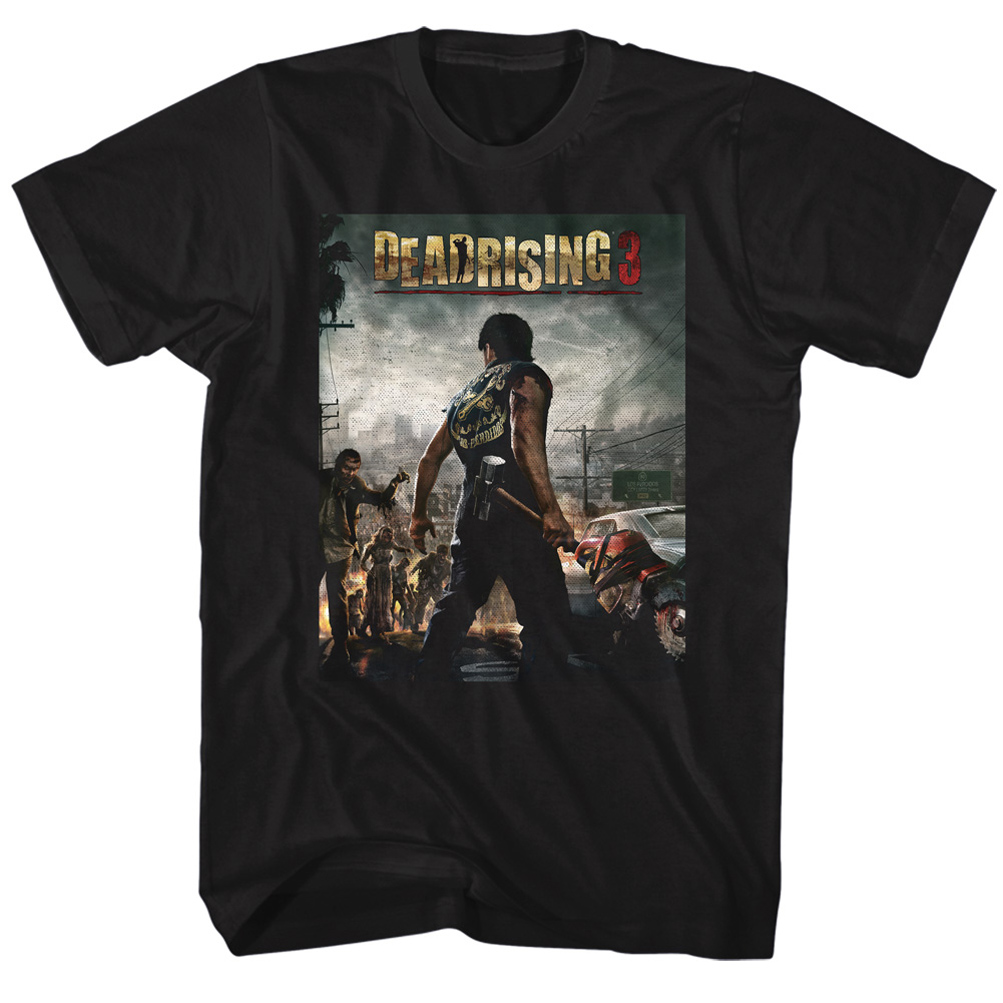 Dead Rising 3 Video Game Shirt Logo Black T-Shirt - Dead Rising Shirts