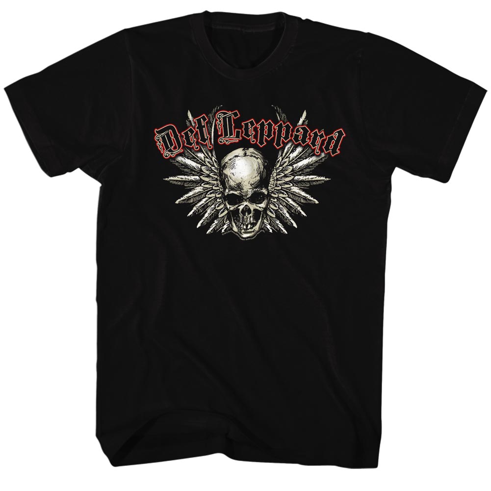 Def Leppard Shirt Defleppard Black Tee T-Shirt - Def Leppard Shirts