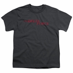 Delta Force Shirt Distressed Logo Charcoal T-Shirt - Delta Force ...