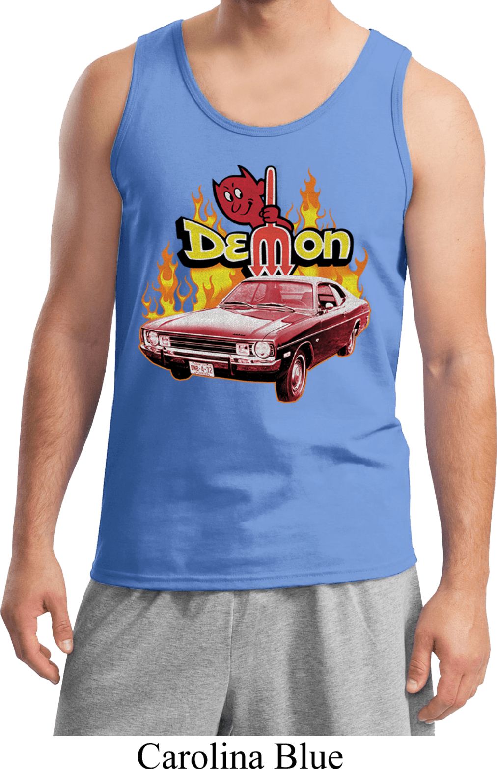 Dodge Demon Tank Top - Dodge Demon Mens Shirts