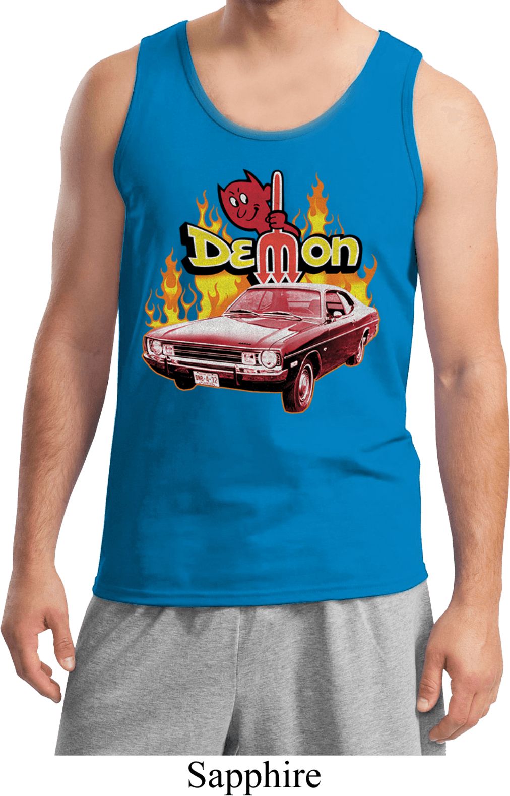 Dodge Demon Tank Top - Dodge Demon Mens Shirts