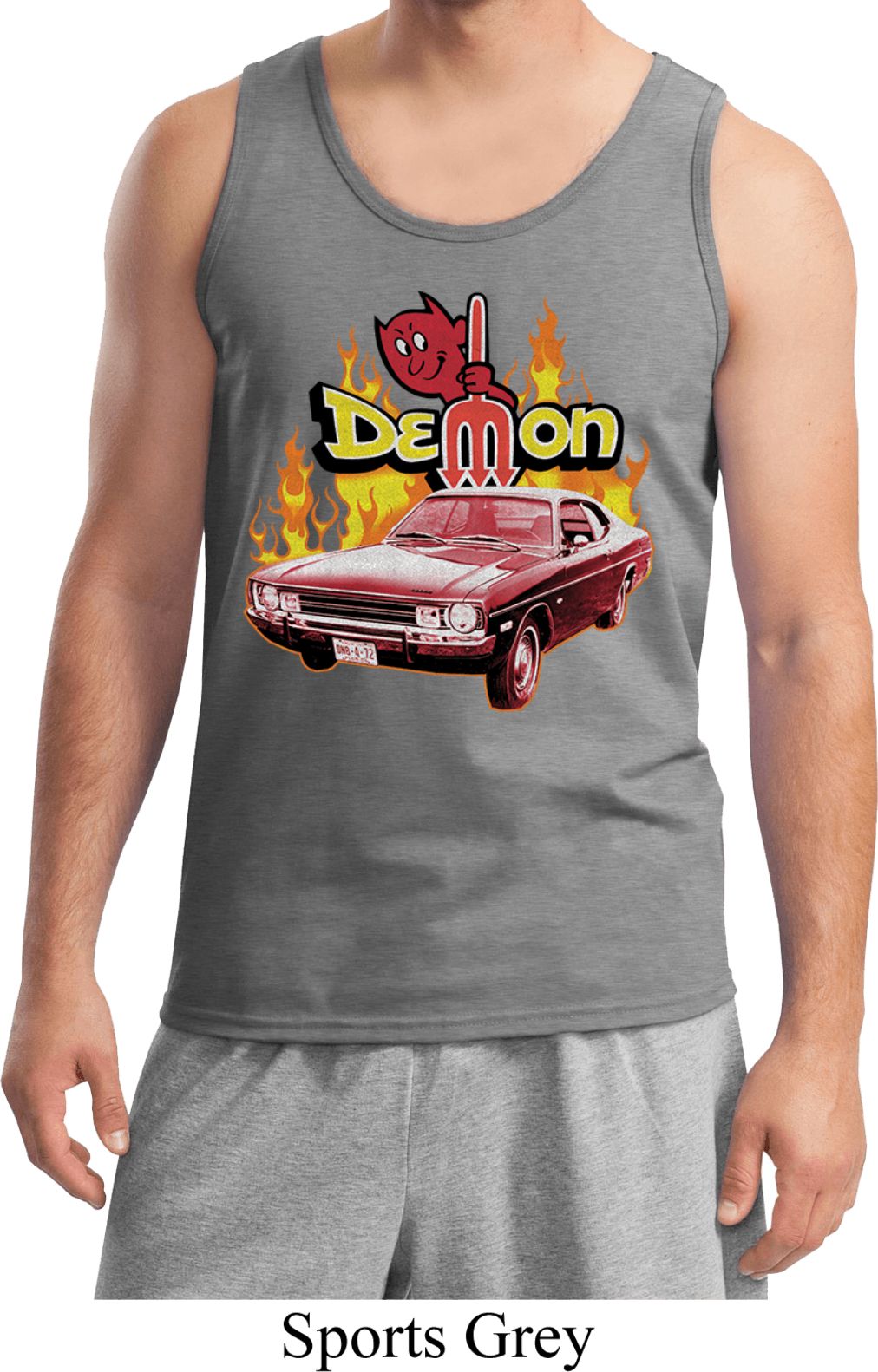 Dodge Demon Tank Top - Dodge Demon Mens Shirts