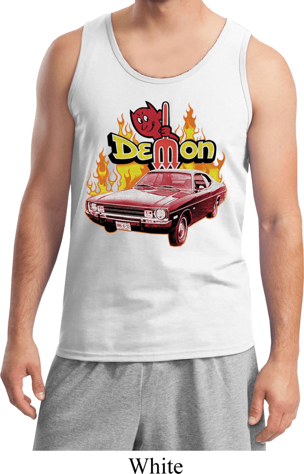 Dodge Demon Tank Top - Dodge Demon Mens Shirts