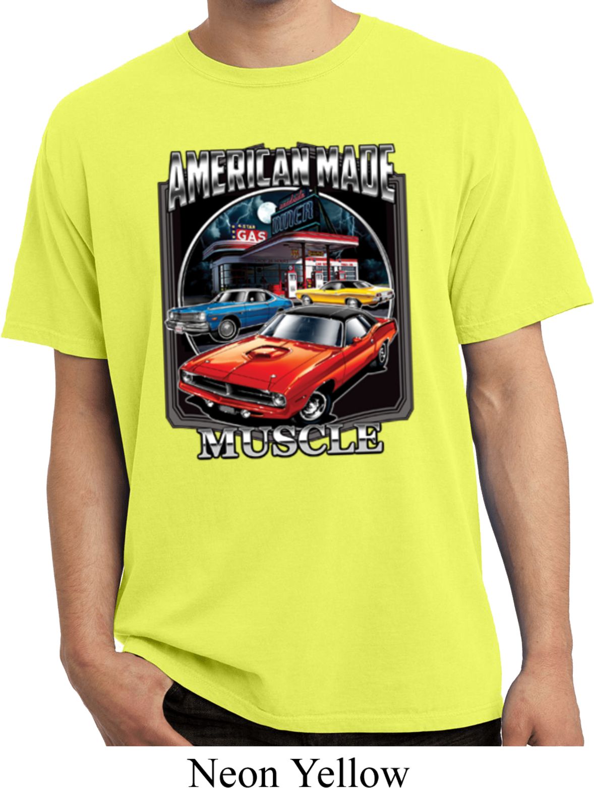 Dodge Shirt Chrysler American Made Pigment Dyed Tee T-Shirt - Chrysler ...