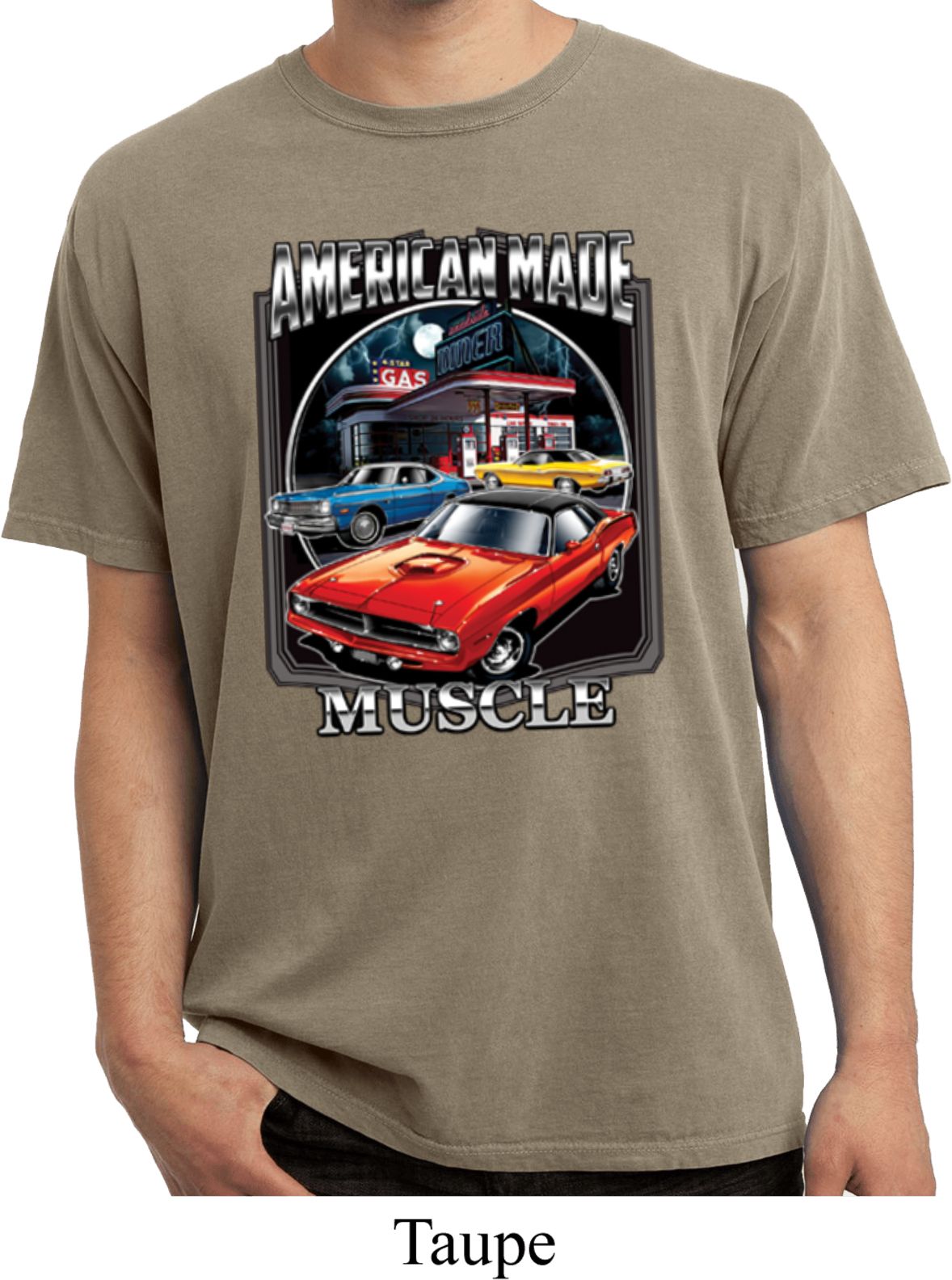 Dodge Shirt Chrysler American Made Pigment Dyed Tee T-Shirt - Chrysler ...
