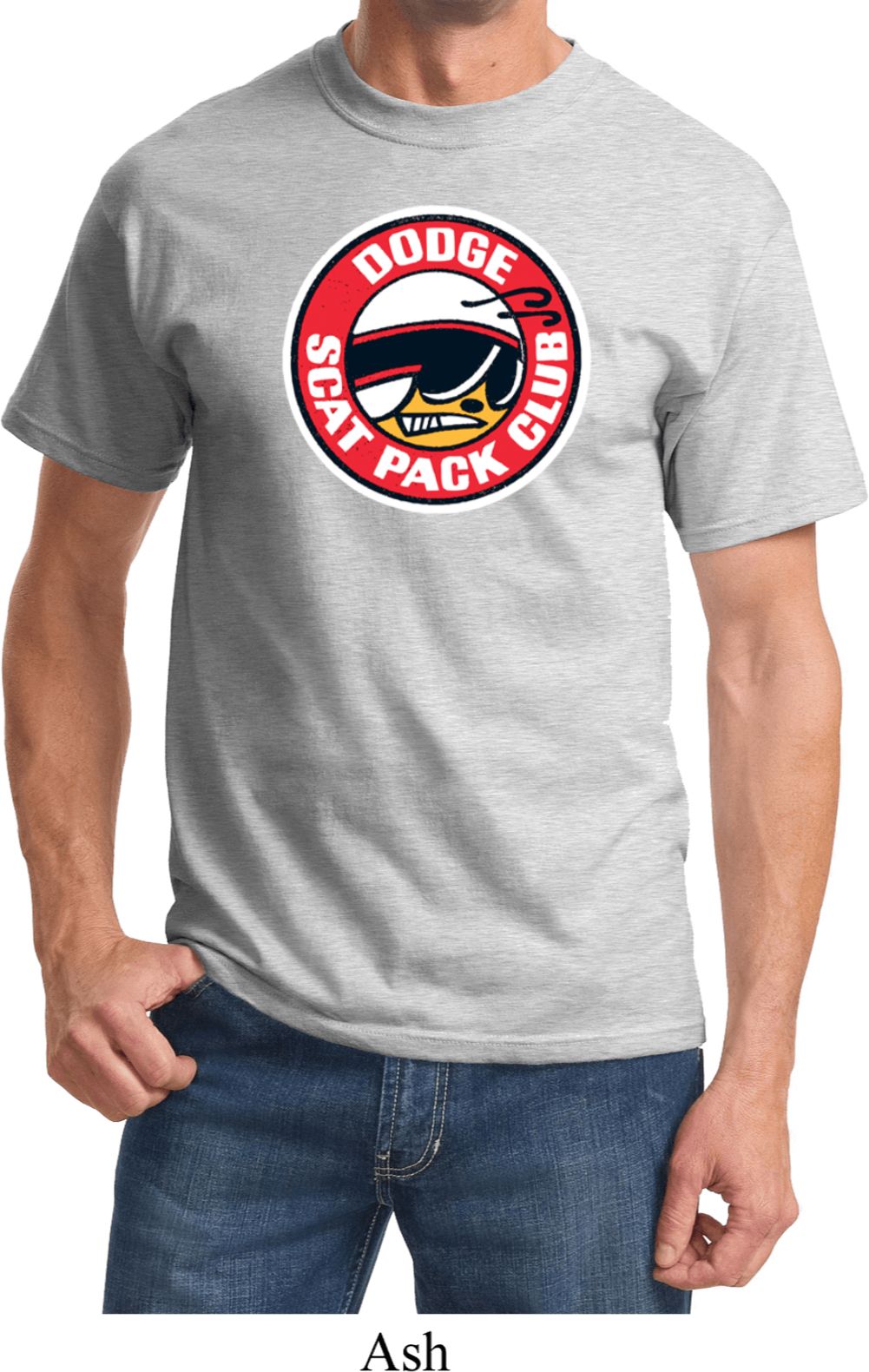 Dodge Shirt Dodge Scat Pack Club Tee T-Shirt - Dodge Scat Pack Club ...