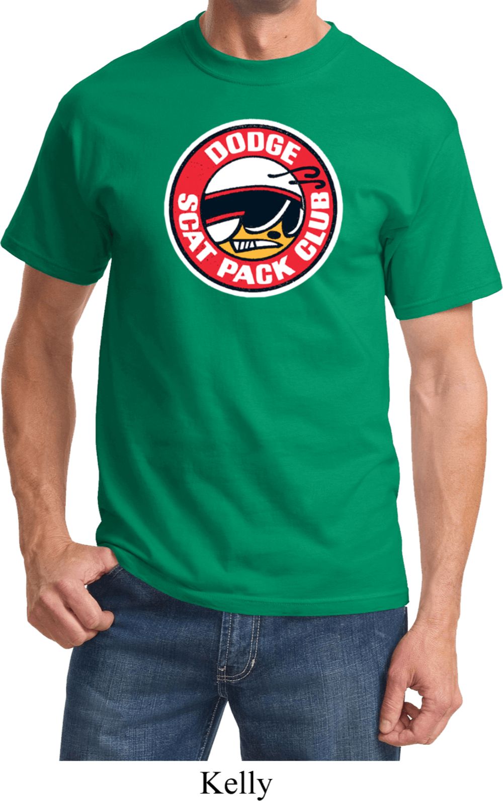Dodge Shirt Dodge Scat Pack Club Tee T-Shirt - Dodge Scat Pack Club ...