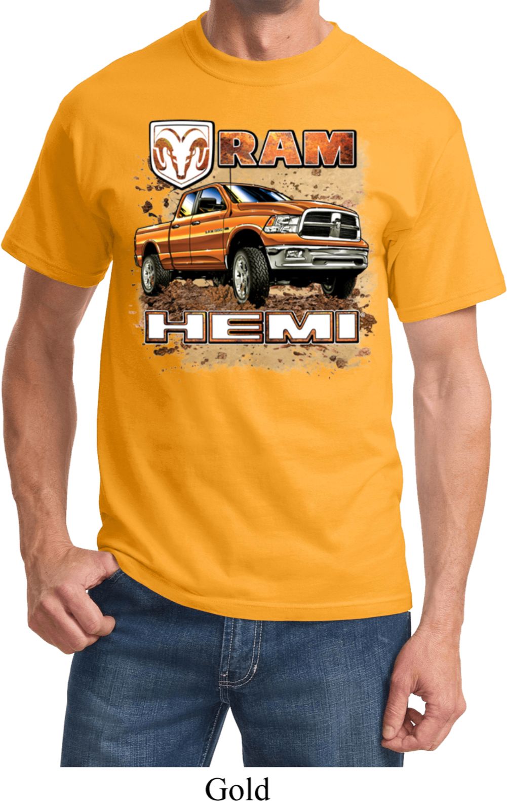 Dodge Shirt Ram Hemi Trucks Tee T-Shirt - Ram Hemi Trucks Mens Dodge Shirts