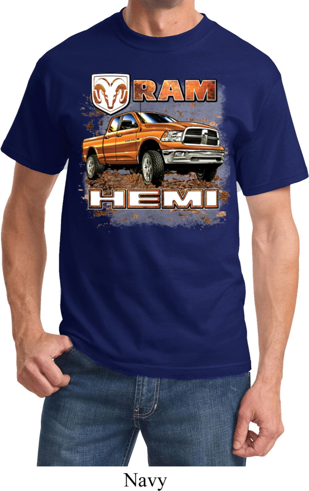Dodge Shirt Ram Hemi Trucks Tee T-Shirt - Ram Hemi Trucks Mens Dodge Shirts
