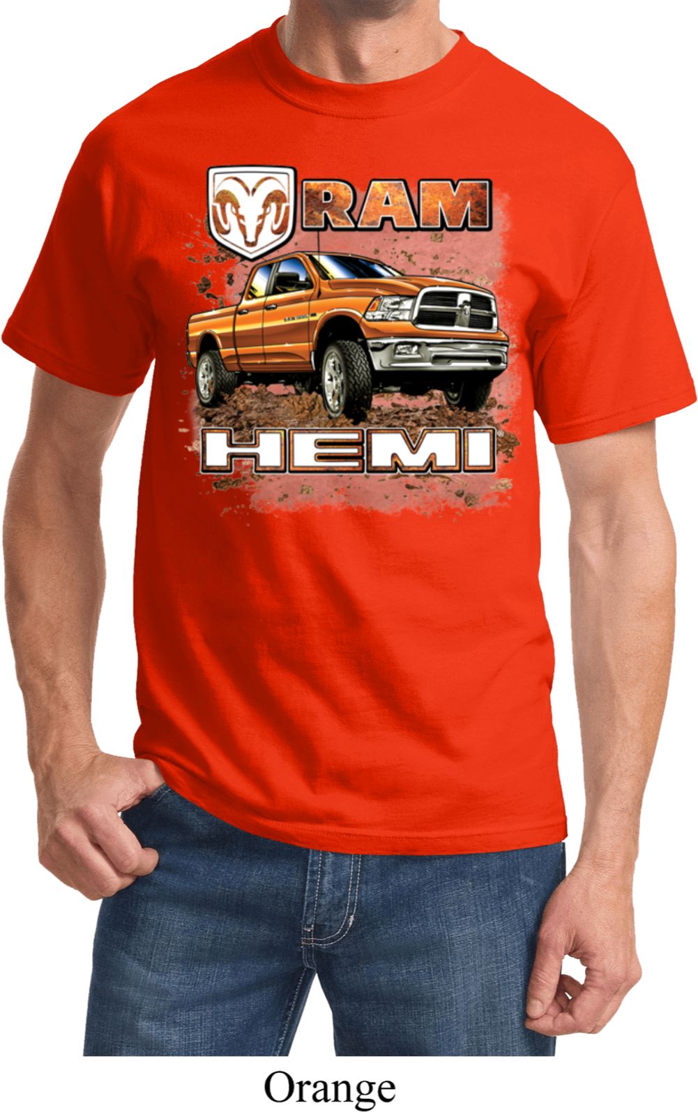 Dodge Shirt Ram Hemi Trucks Tee T-Shirt - Ram Hemi Trucks Mens Dodge Shirts