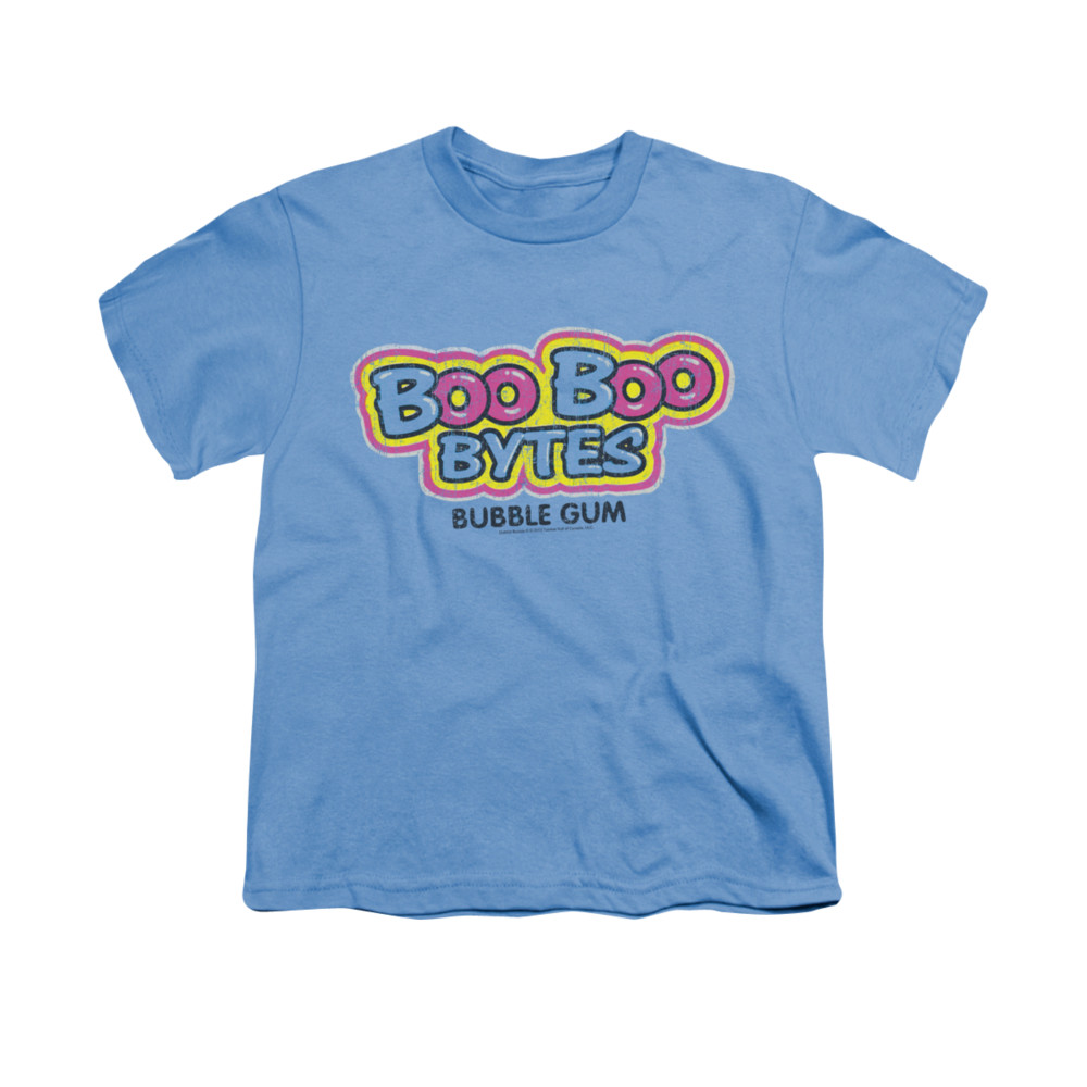 Double Bubble Shirt Kids Boo Boo Carolina Blue T-Shirt - Double Bubble ...