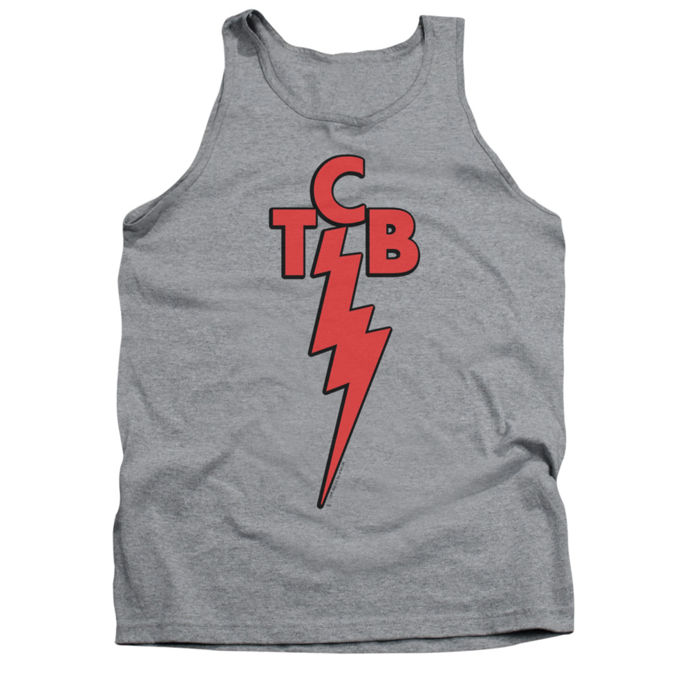 Elvis Presley Shirt Tank Top TCB Athletic Heather Tanktop - Elvis ...