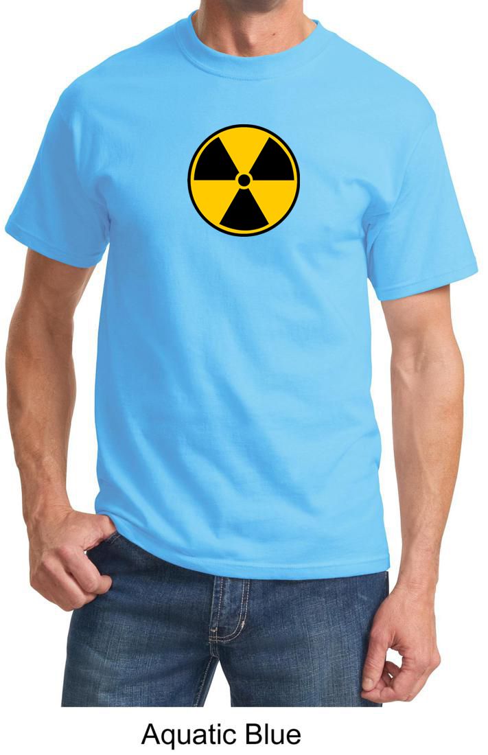 Fallout Shirt Radioactive Radiation Symbol Adult T-shirt - Radiation ...