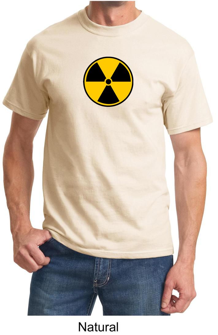 Fallout Shirt Radioactive Radiation Symbol Adult T-shirt - Radiation ...