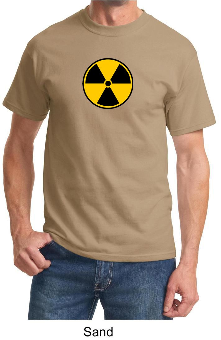 Fallout Shirt Radioactive Radiation Symbol Adult T-shirt - Radiation ...