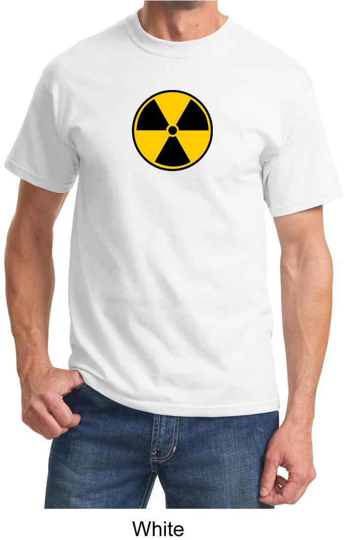 Fallout Shirt Radioactive Radiation Symbol Adult T-shirt - Radiation ...