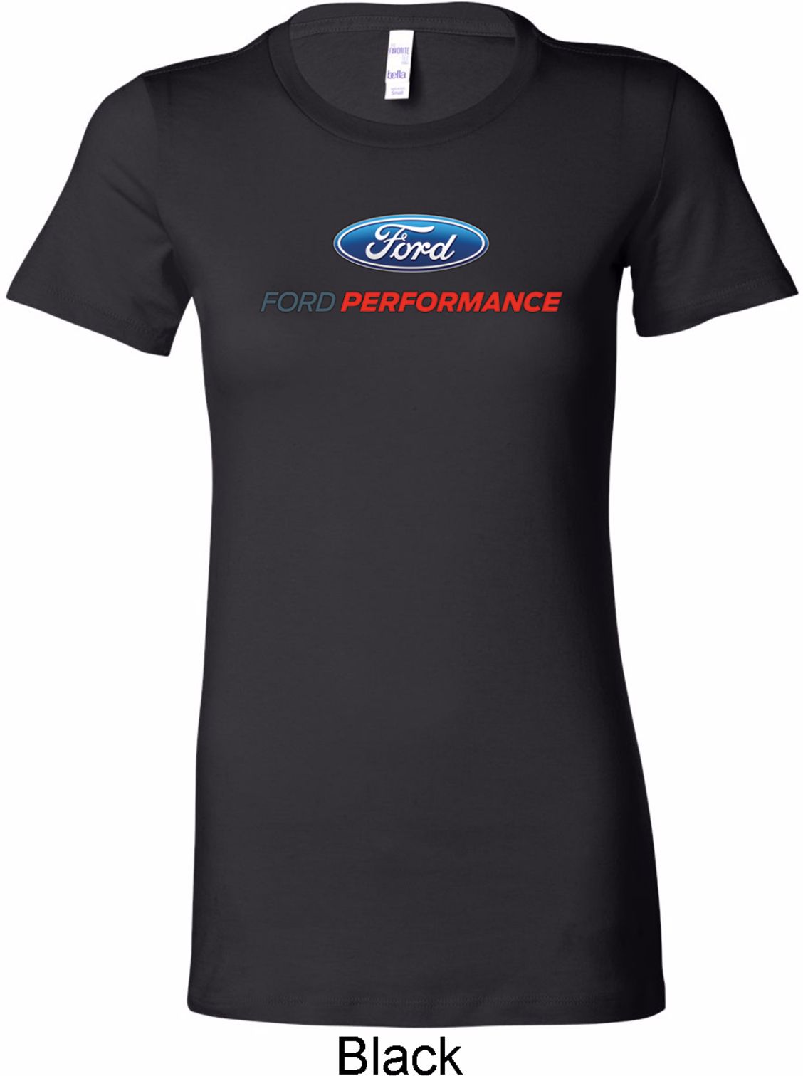 Ford Performance Parts Ladies Longer Length Shirt - Ford Performance ...