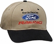 Ford Racing Hat - Two Tone Fine Embroidered Logo Adjustable Cap - Ford ...