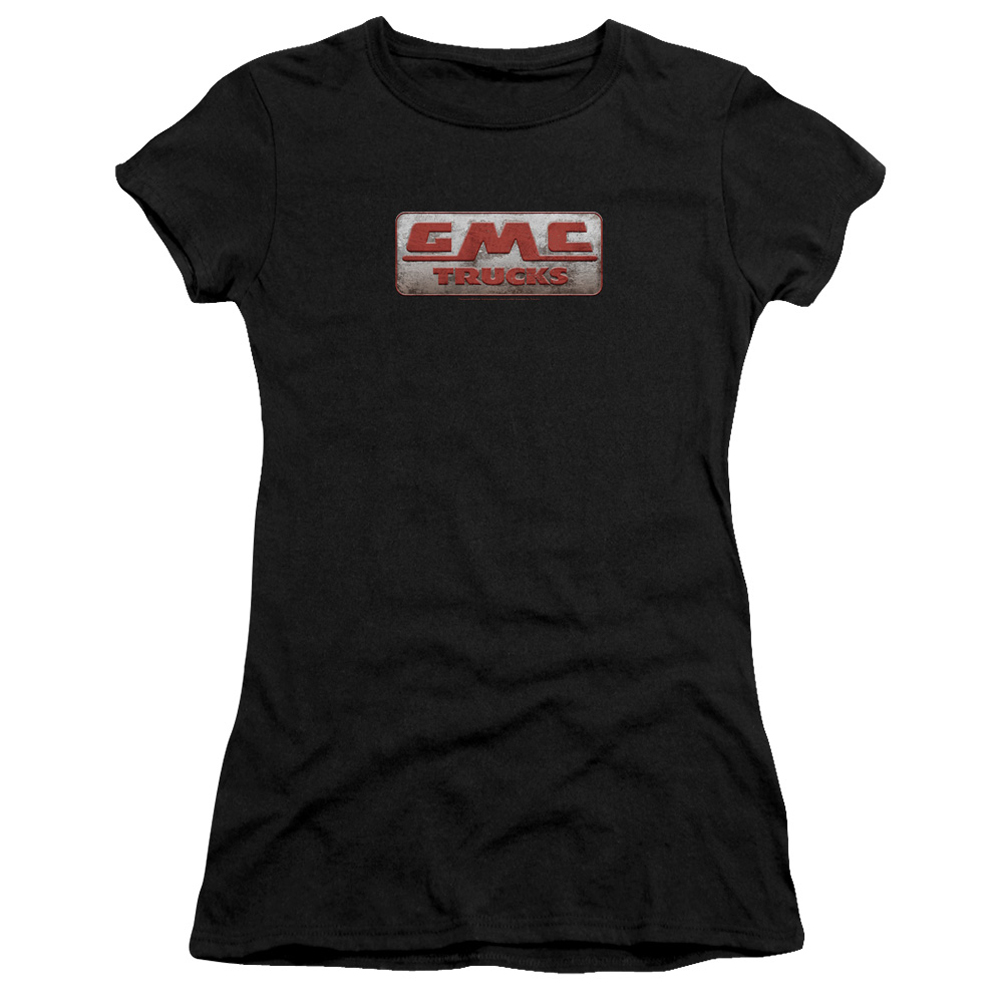 GMC Juniors Shirt Beat Up 1959 Logo Black T-Shirt - GMC Beat Up 1959 ...
