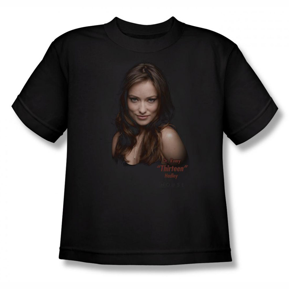 House Shirt Kids Thirteen Black T-Shirt - House Thirteen Shirts