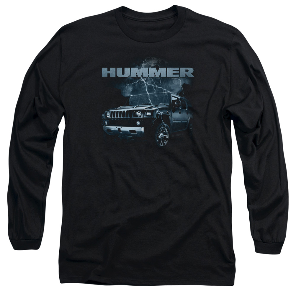 Hummer Long Sleeve Shirt Stormy Ride Black Tee T-Shirt - Hummer Stormy ...