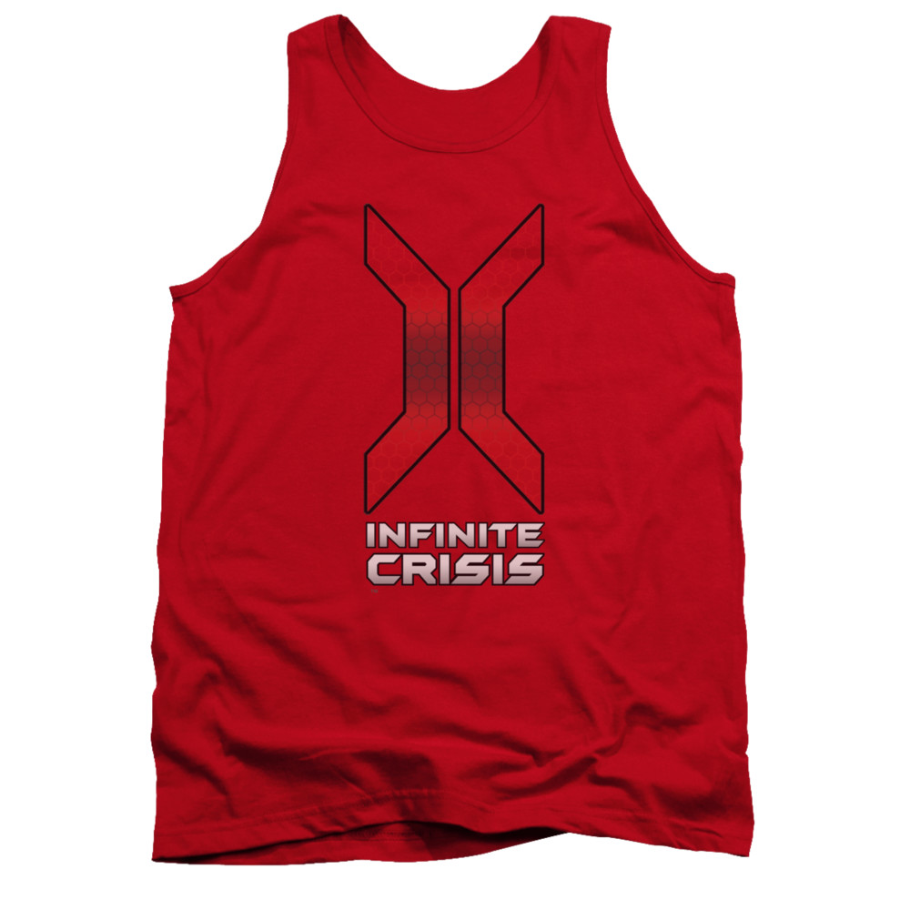 Infinite Crisis Shirt Tank Top Title Red Tanktop - Infinite Crisis ...