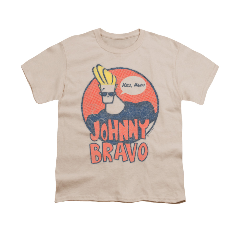 Johnny Bravo Shirt Kids Wants Me Cream Youth Tee T-Shirt - Johnny Bravo ...
