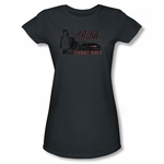 Knight Rider Hoodie Ladies Knight Charcoal Sweatshirt T-Shirt - Knight ...