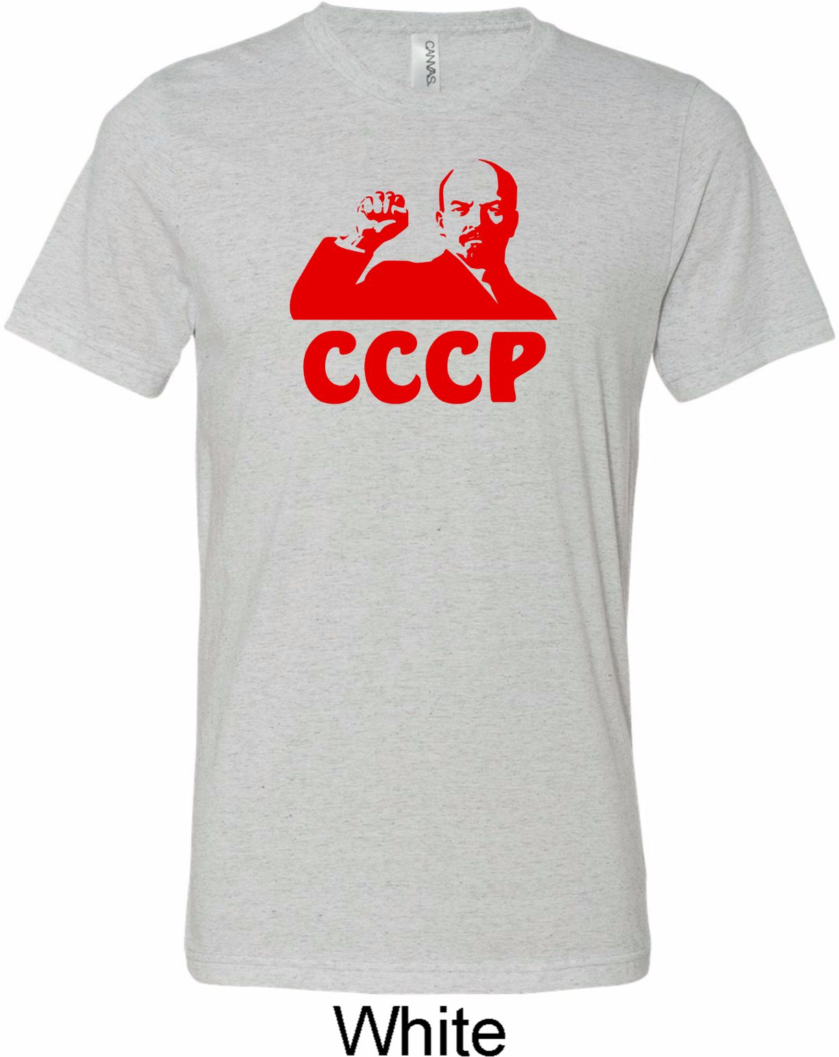 Lenin CCCP Mens Tri Blend Crewneck Shirt - Lenin CCCP Mens Shirts