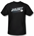 Mork & Mindy Juniors Shirt Shazbot Egg Black Tee T-Shirt - Mork & Mindy ...